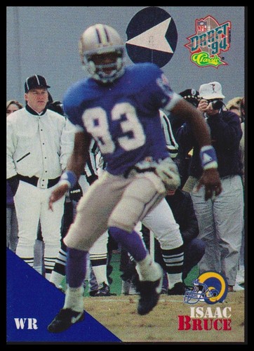 1994 Classic NFL Draft #93 Isaac Bruce HOF | eBay
