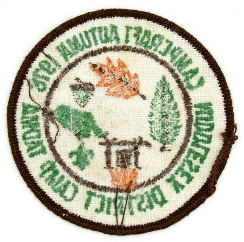 1978 Campcraft Middlesex District Camp Tadma Survival Camporee Patch ...