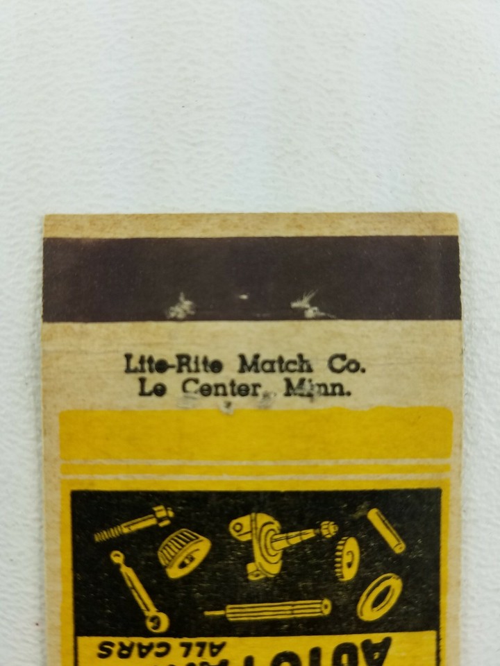Vintage matchbook cover Art Talent's grocery and market Lite-rite match ...