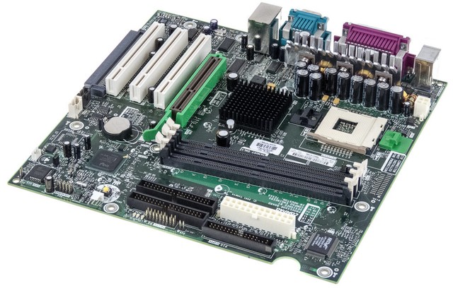 Compaq EVO D5m P2.2 PC Motherboard 277498-001 253242-002 Sl5tk for sale ...