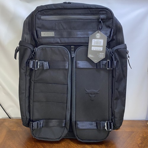 Under Armour Project Rock Pro Series Backpack Black 1306056-001 Unisex ...