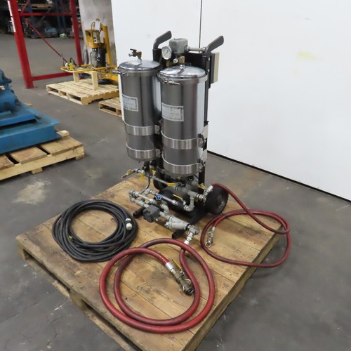 USPI 87D Dual Canister Portable Oil Filtration System 1HP 115/230V 1PH ...