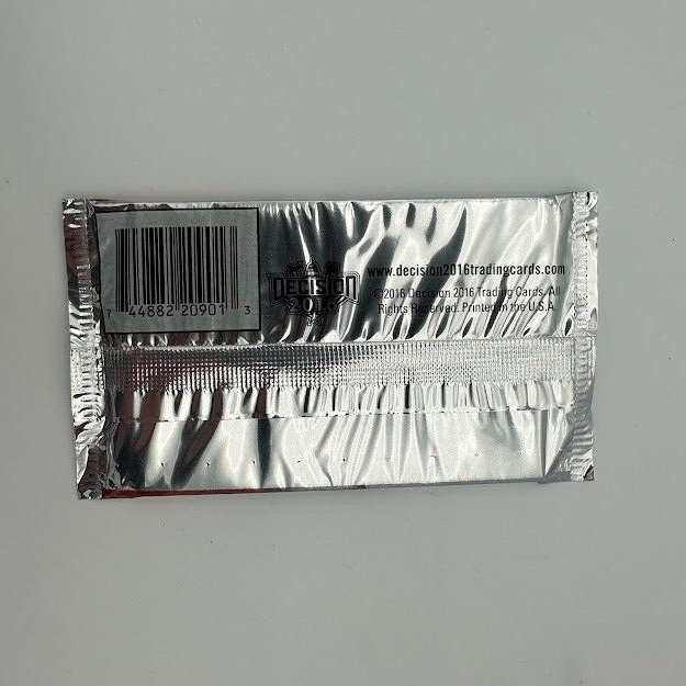 24x 2016 Decision 2016 Election Political Packs 6 cards Trump Signature ...