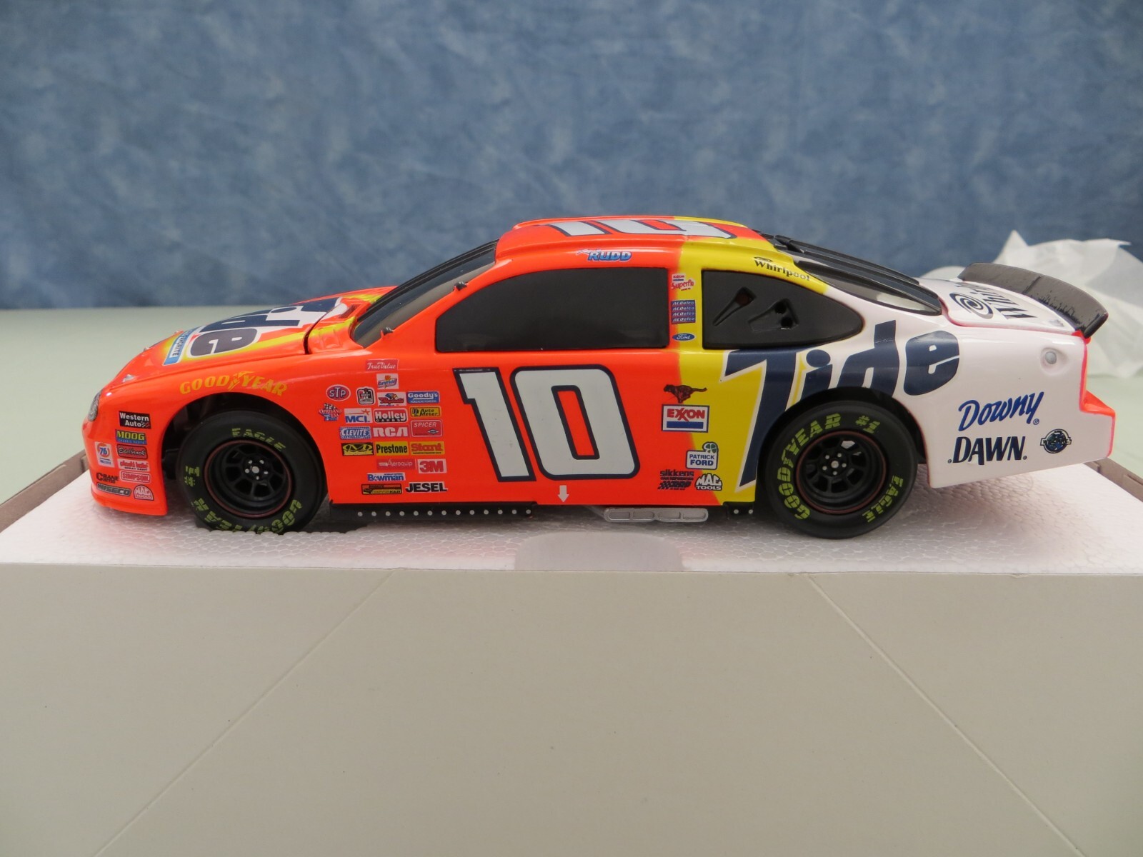 1998 NASCAR Mac Tools Ricky Rudd #10 Tide Ford Taurus | eBay