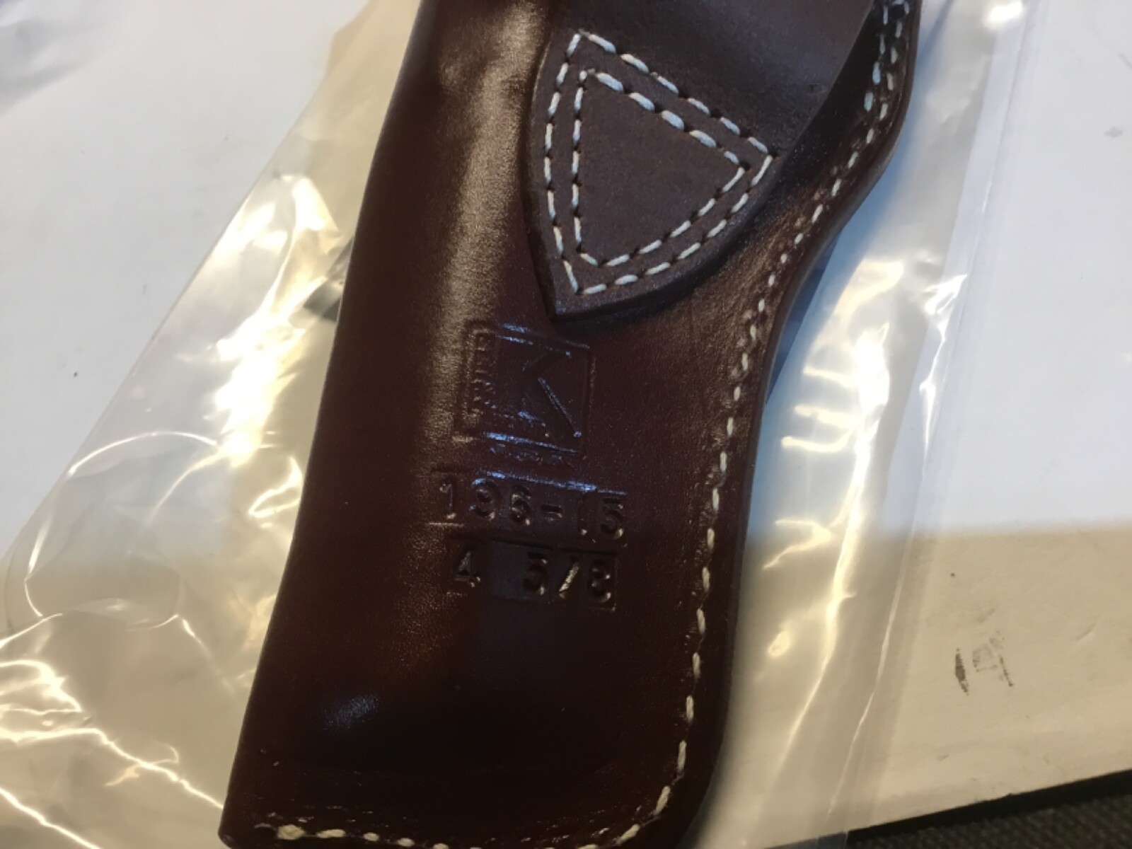 Triple K holster Style 196 Ruger Blackhawk 4 5/8 inch or similar RH. NEW