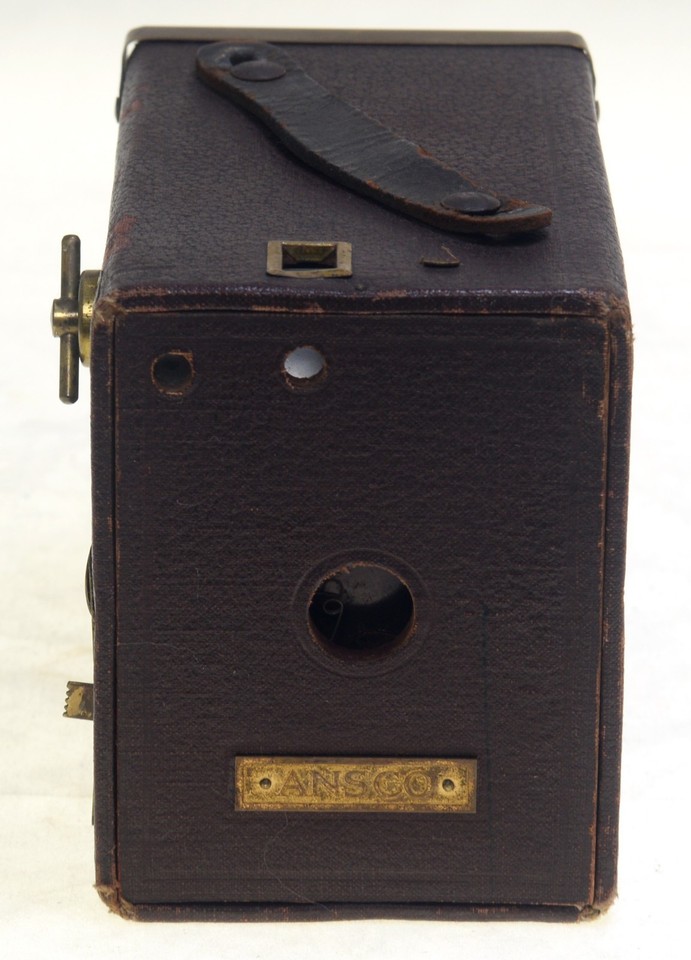 ANSCO No.2 MAROON Agfa Antique Vintage Box Film Collectible Camera | eBay
