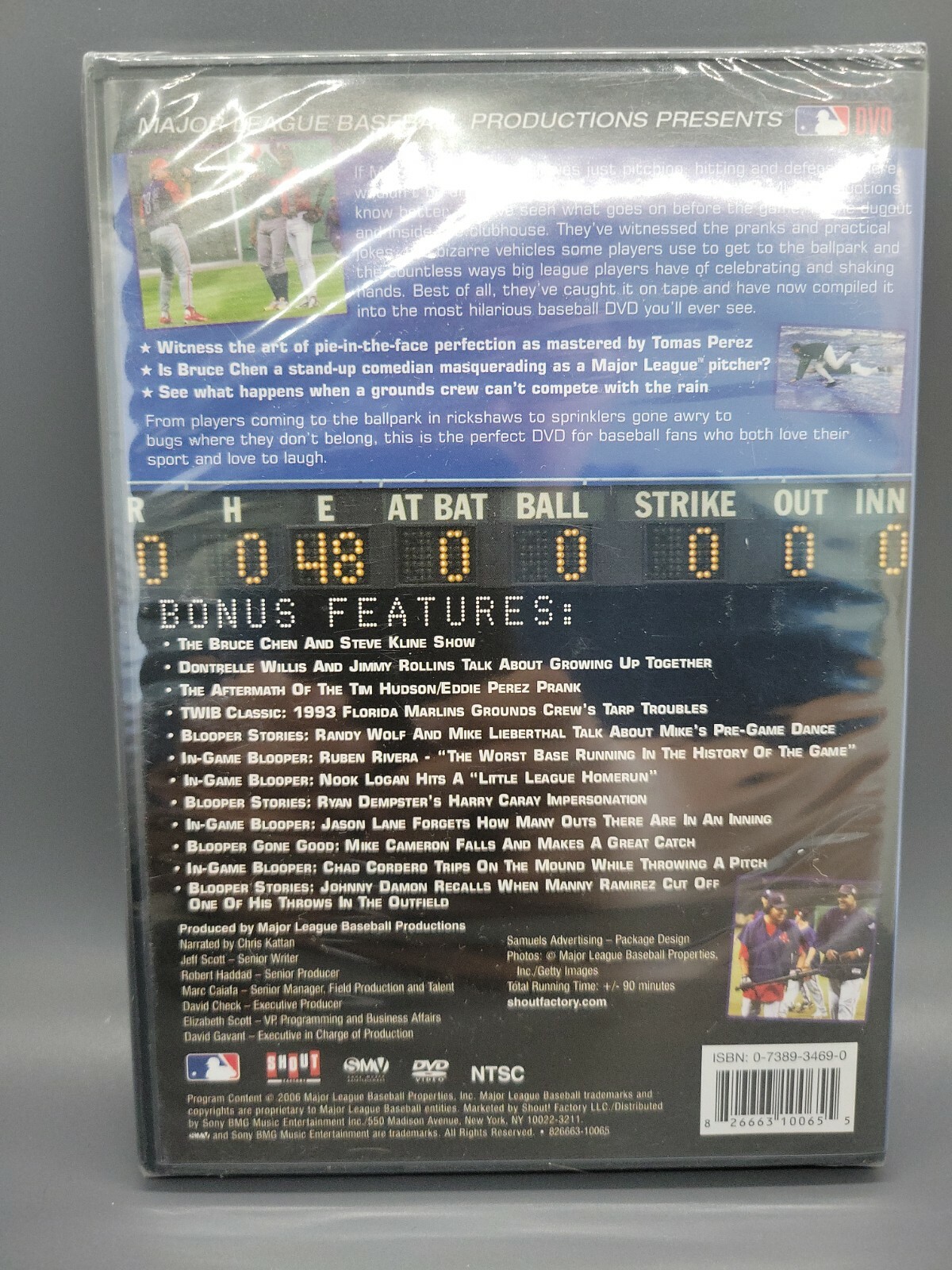 MLB Bloopers: The Funny Side of Bloopers (DVD, 2006) for sale online | eBay