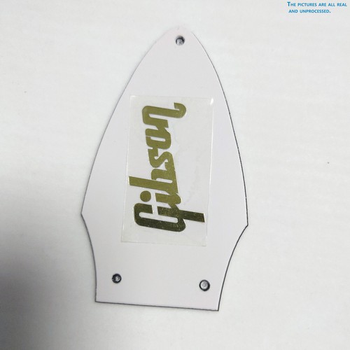 Truss Rod Cover Pickguard White with Decal for Gibson Flying V Guitar ...