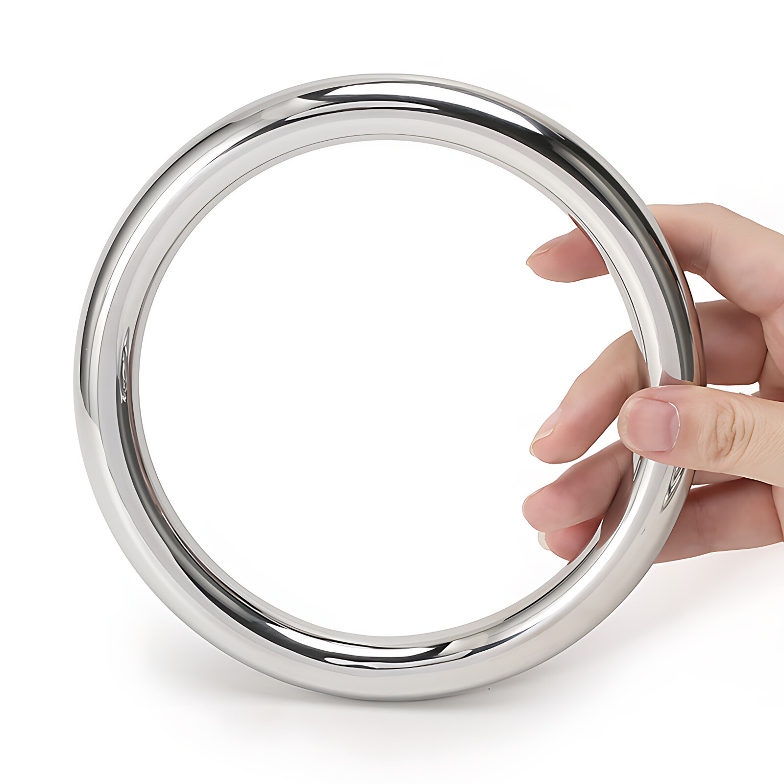 A2 Stainless Steel Round Rings Heavy Duty Solid Metal O Ring Welded ...