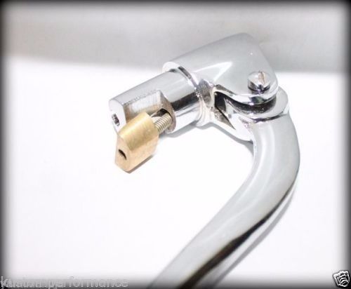 BRAKE CLUTCH INVERTED HANDLEBAR CONTROL LEVERS CUSTOM CHOPPER BOBBER ...