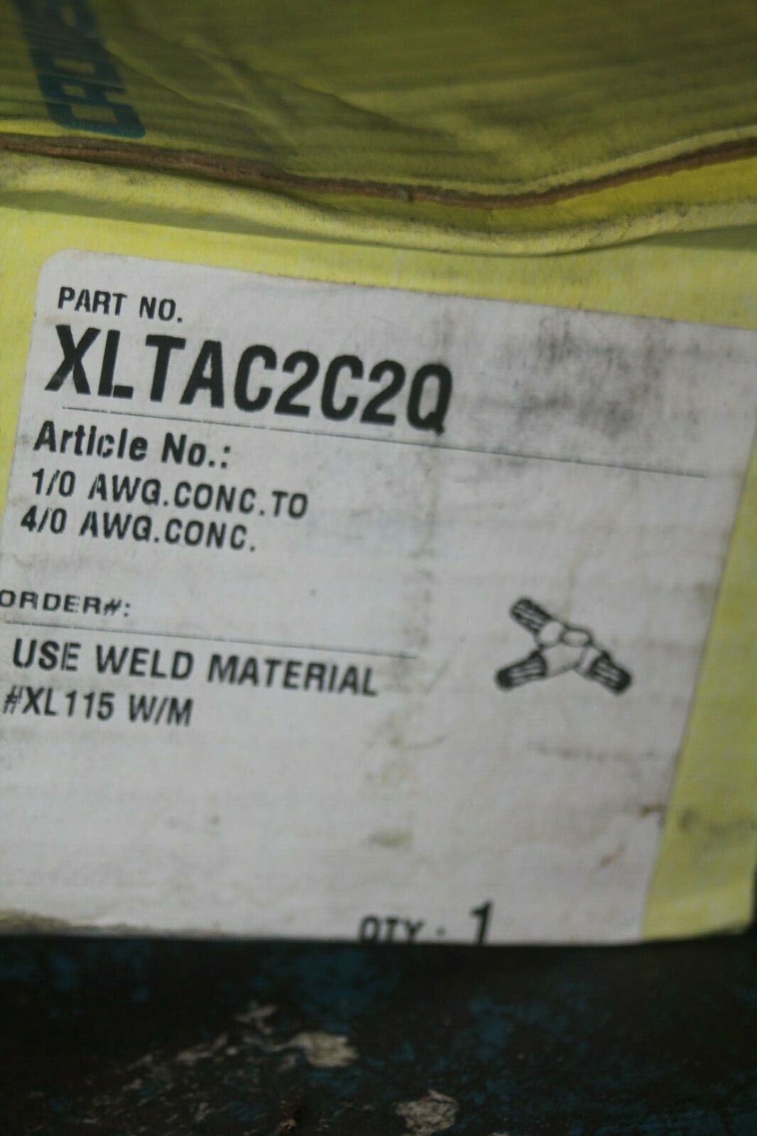 Erico Cadweld Hor Tee Cable Mold No. XLTAC2Q | eBay