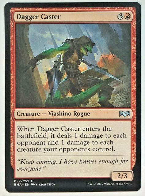 MTG Dagger Caster Ravnica Allegiance 097/259 Regular Uncommon for sale ...