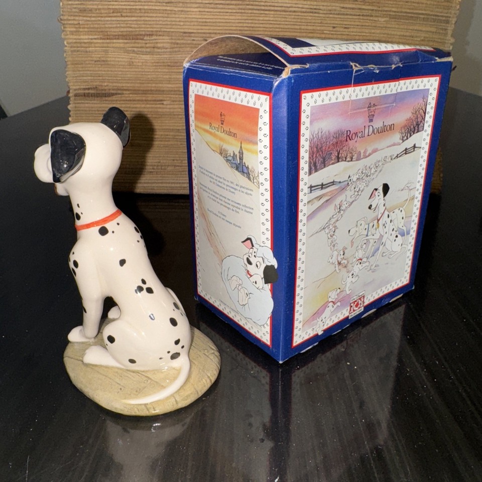 Disney Animations Pongo Royal Doulton Figure with Rolly Box - 101 ...