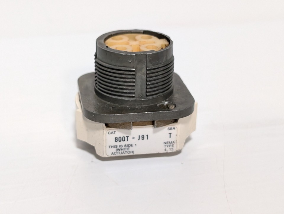 Allen Bradley 800T-J91 Selector Switch, Ser T, 3 Position, w/o Cap/Knob ...