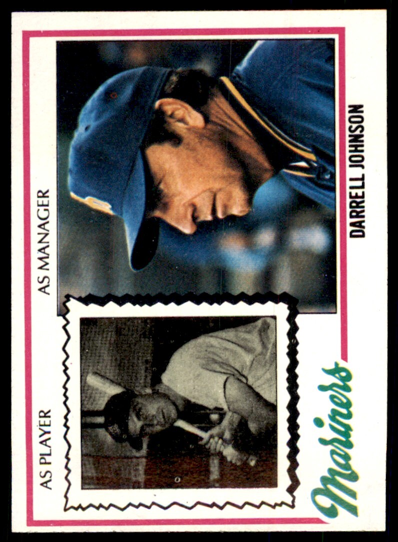 1978 TOPPS DARRELL JOHNSON (101) SEATTLE MARINERS #79 | eBay