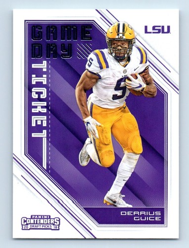 2018 Panini Elite Draft Picks Series Derrius Guice LSU Tigers #5 | eBay
