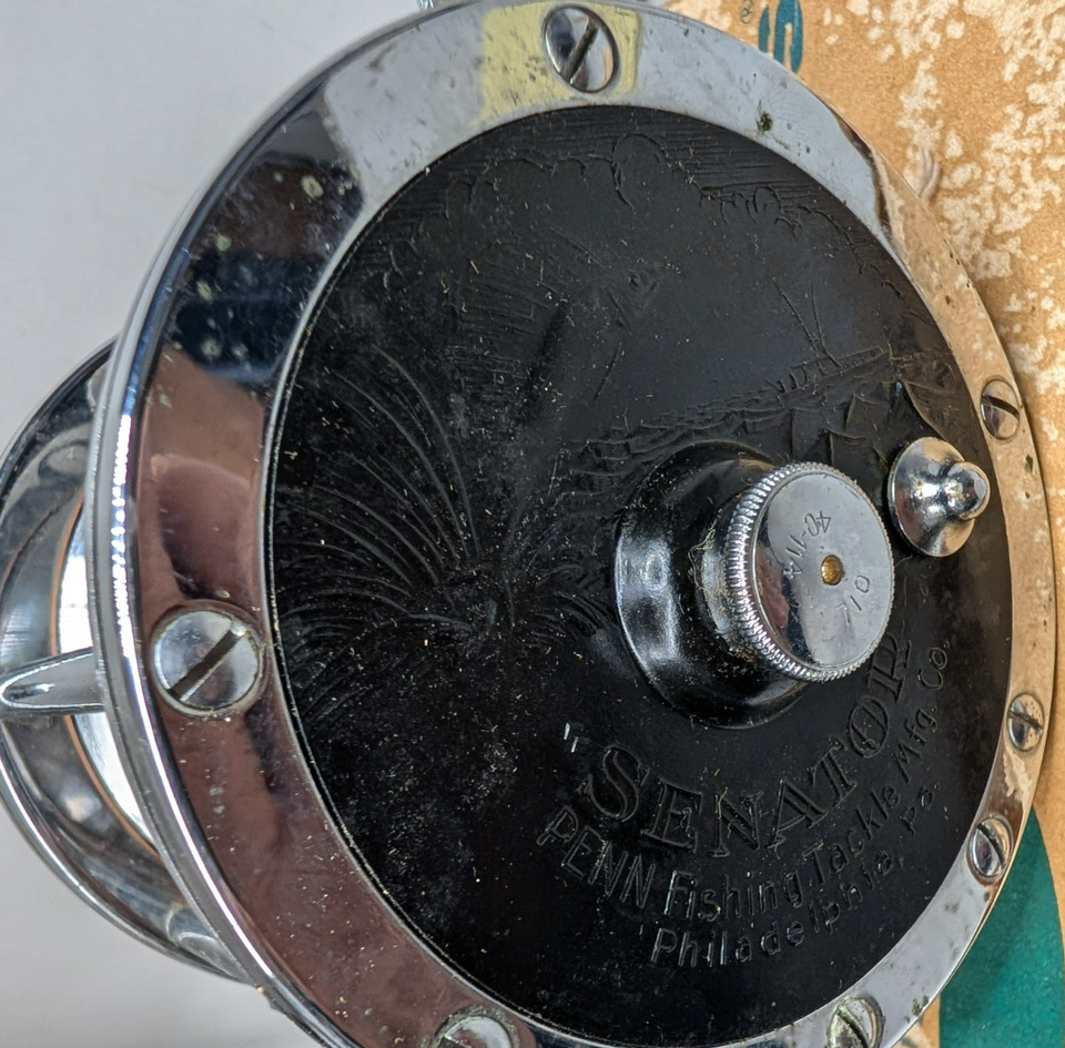 0 ) Big Vintage Penn 6/0 - 114 # Senator Fishing Reel Working Boxed | eBay