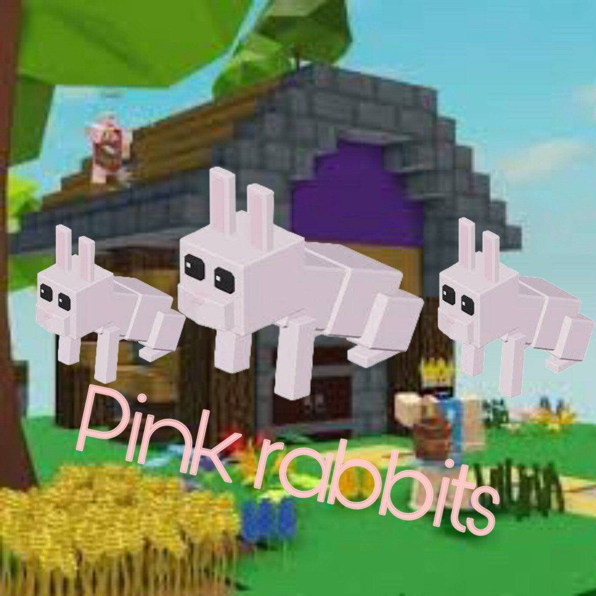 Roblox Islands Pink Rabbits | eBay