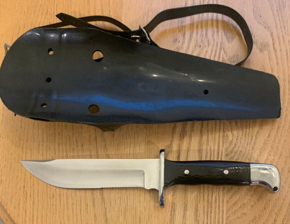 RARE VINTAGE BUCK NEMO 124 KNIFE W/ ORIGINAL SHEATH USED BRT3 | eBay