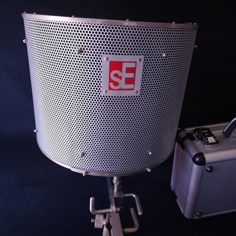 sE Electronics Reflexion Filter PRO Vocal Booth Sound Damper w/ Rode ...
