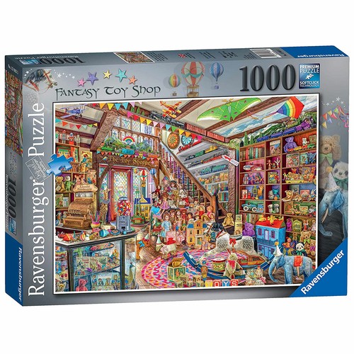 New Ravensburger Fantasy Toy Shop 1000 Piece Puzzle - Sealed Box ...