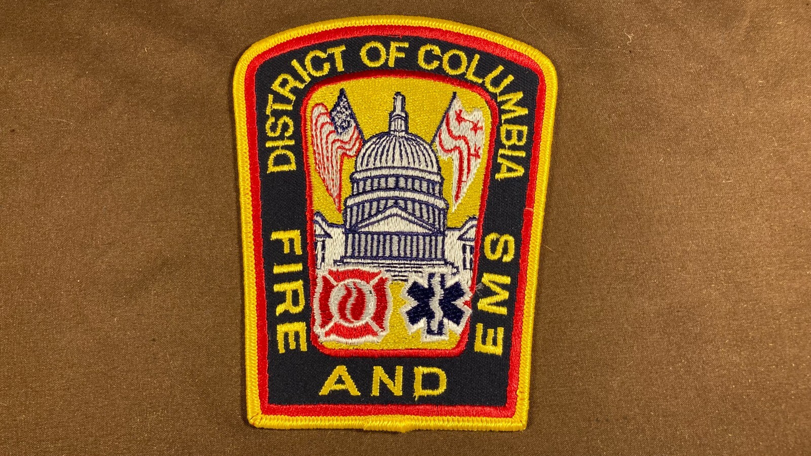 District of Columbia EMS Washington DC Fire Department Patch ...