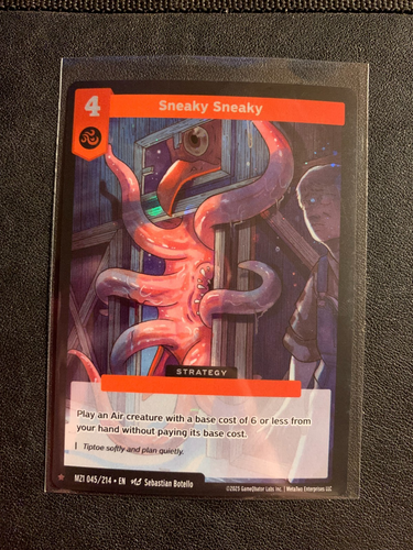 Sneaky Sneaky (Foil) - MetaZoo 2025 Base Set | eBay