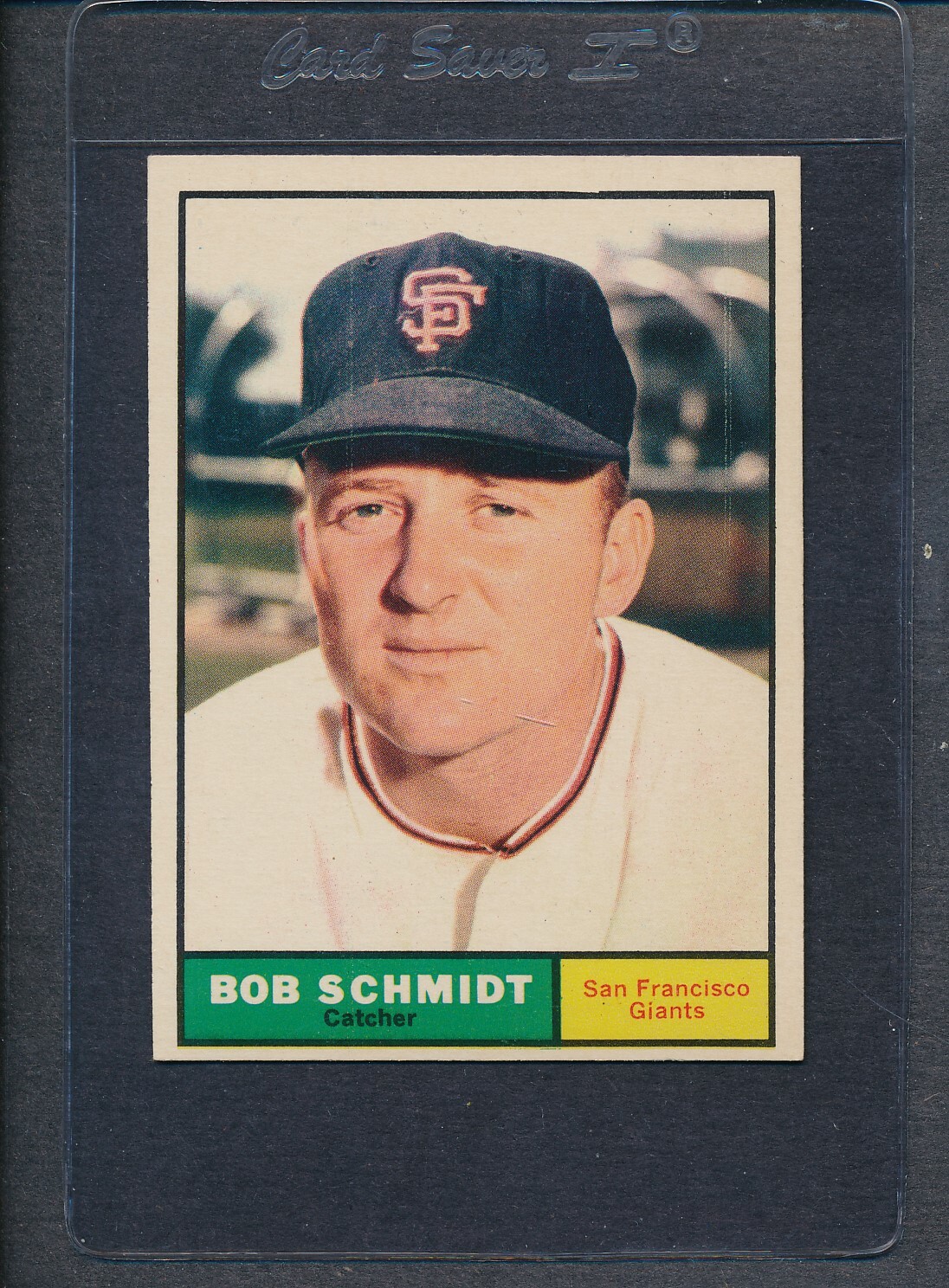 1961 Topps #031 Bob Schmidt Giants EX *5292 | eBay