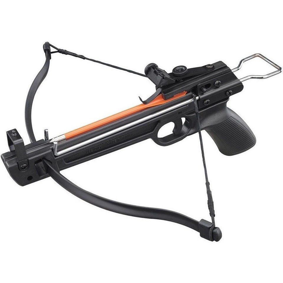 MINI Pistol Crossbow 50 LB ARCHERY HUNTING Gun W/ 15 BOLTS ARROWS XBOW ...