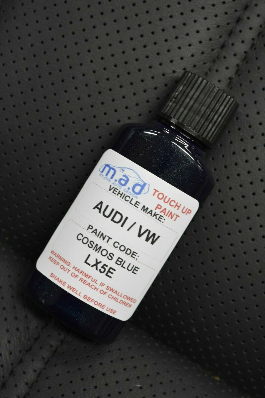 AUDI COSMOS BLUE LX5E TOUCH UP KIT 30ML A1 A3 A4 A5 A6 TT A8 Q3 Q5 Q7 ...