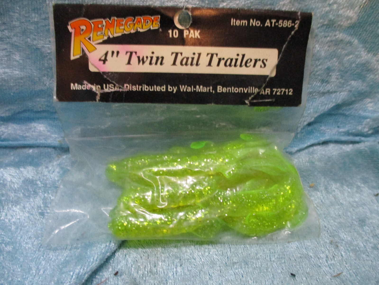 Renegade 4" twin Tail Trailers Fishing Lure | eBay