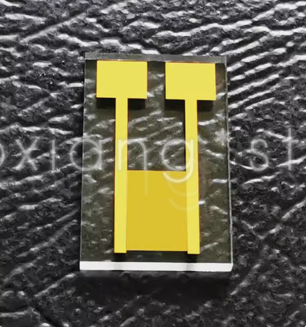 5PC 10µm Fork Finger Electrode MEMS Gas Bioelectrochemical Sensor Chip ...