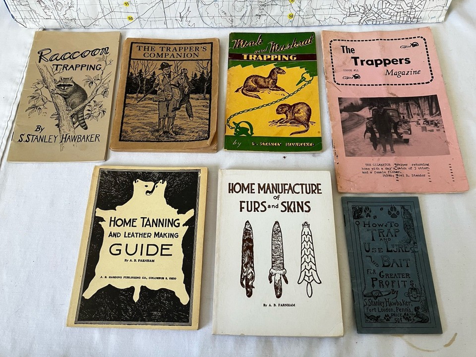 vintage fur trapping books | eBay