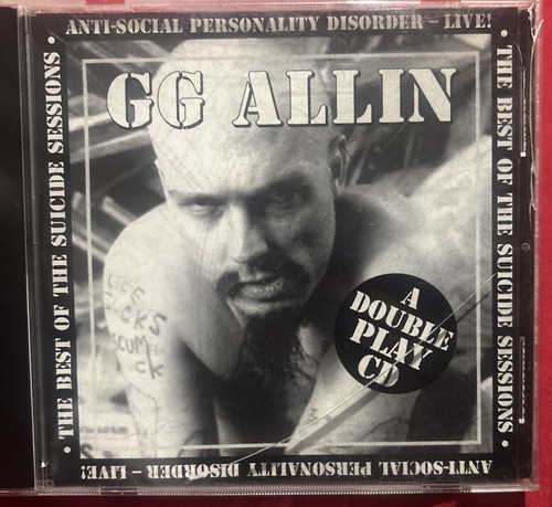 GG Allin Anti Social Live/The Best Of Suicide Sessions Cd | eBay
