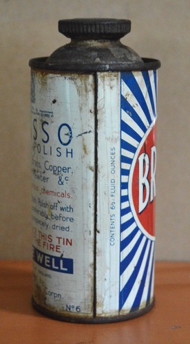 Vintage Brasso Metal Polish Can No. 6 - empty | eBay