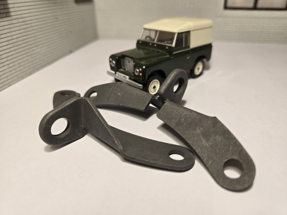 Land Rover Series 3 Front Axle Sherardised Stainless Brake Hose ...