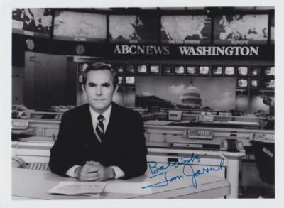 Tom Jarriel ABC News Washington 8 x 10 Autographed photo | eBay