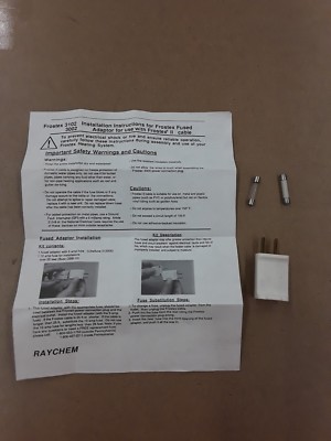 RAYCHEM FROSTEX FUSED ADAPTER KIT - 3102 - 3002 | eBay