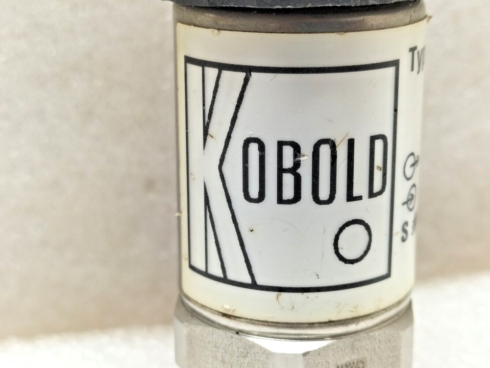KOBOLD SEN 3245 HEAVY DUTY INDUSTRIAL PRESSURE SENSOR, 0-6 BAR ...