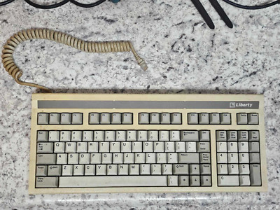 Clean Rare Retro VINTAGE Liberty Terminal Keyboard | eBay