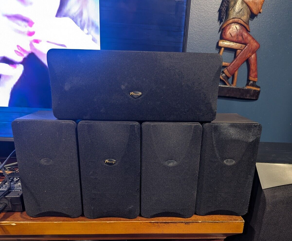 Mirage Speakers AVS-200 Set Of 5, including center channel, Tested ...