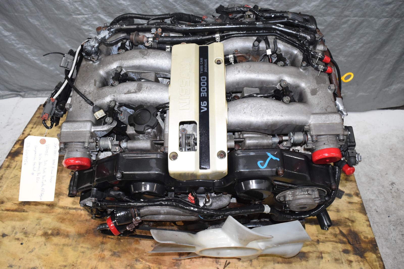 JDM 1990-1996 Nissan 300ZX Z32 VG30DE Motor 3.0L Non-Turbo VG30 Engine ...