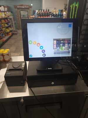SAM4s SAP-6600II Touch Screen SAM4 POS Terminal Retail or Restaurant | eBay