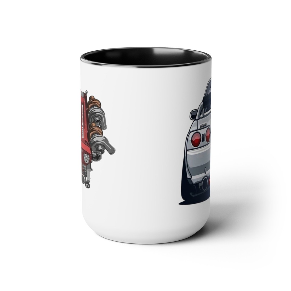R32 GTR Nissan Skyline Coffee Mug, Skyline Mug, GTR Mug, Nissan Cup ...