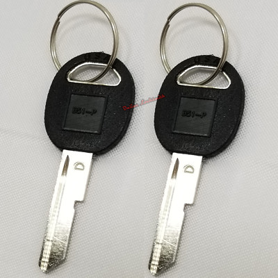2 Door / Trunk Keys D B51-P For Buick Cadillac Chevrolet Olds' Pontiac ...