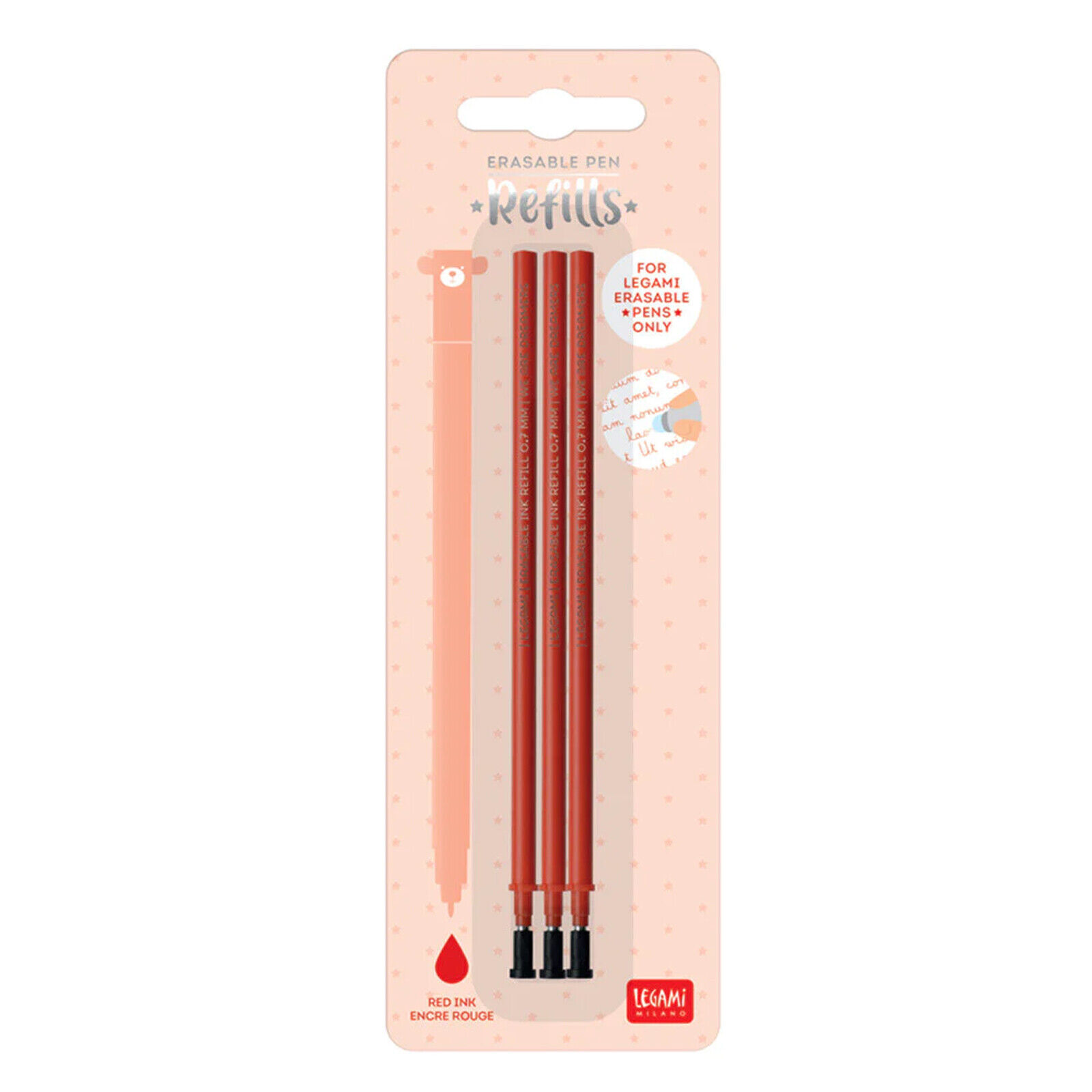 Erasable Pen Legami Cute Animal Gel Pens School Stationery - Cutie Set ...
