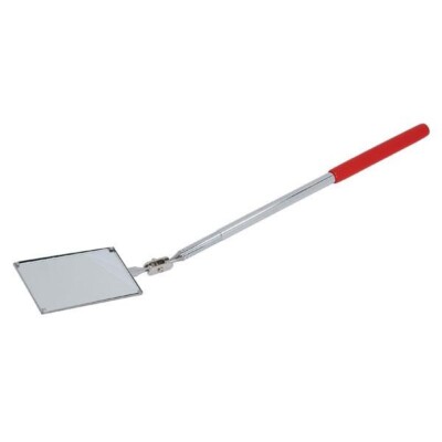 4" x 2" large Extendable long reach inspection mirror Telescopic Tool ...