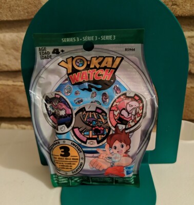 Yo Kai Medals Watch Series 3 Medallion Yokai Coins Bling Bag New Sealed ...