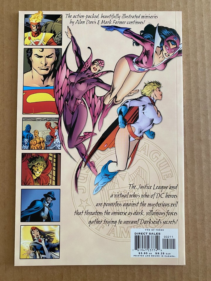 Justice League: Another Nail #1 2 3 (1998) NM complete series Superman ...