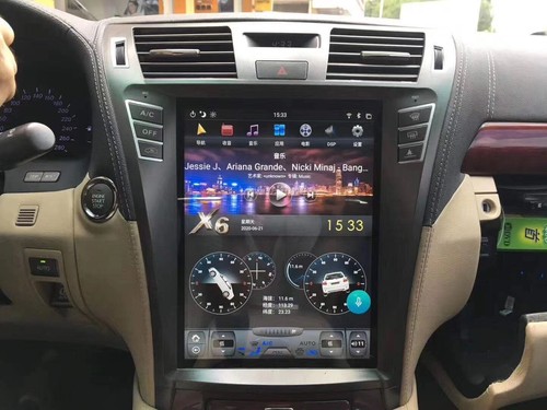 12.1" Android Navigation Car GPS Tesla Style For Lexus LS460 LS600 09 ...
